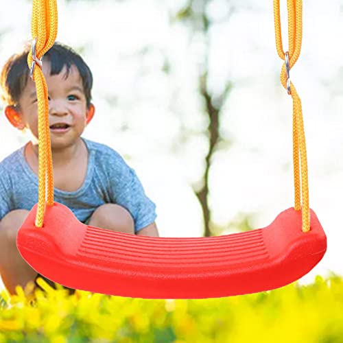 Kids Swing Seat Outdoor Plastic Strong Buckle Kids Swing Seat (Red Laser Wavelength 625‑660nm)