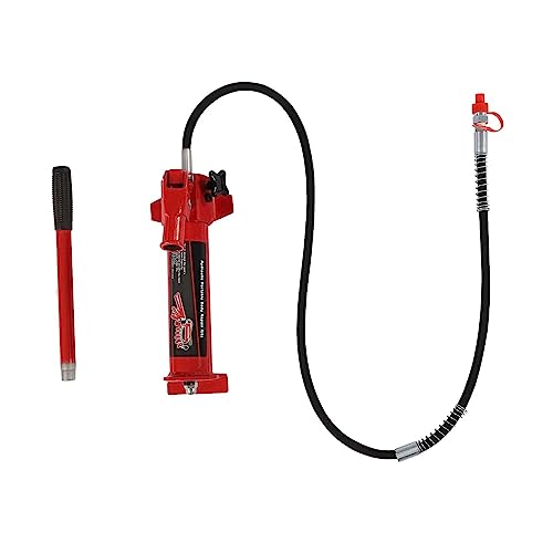 TQSHOoP 4 Ton Porta Power Kit, Hand Porta Power Hydraulic Jack, Portable Hydraulic Detach Car Jack, Automotive Repair Porta Power Pump Ram Jack Tool