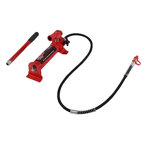 TQSHOoP 4 Ton Porta Power Kit, Hand Porta Power Hydraulic Jack, Portable Hydraulic Detach Car Jack, Automotive Repair Porta Power Pump Ram Jack Tool