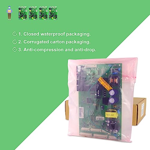 WR55X11098 Refrigerator Electronic Control Board, Compatible with ge PGCS1RKZJSS, PSQS6YGZBESS, PFSS5RKZASS, PFCF1RKZABB,PGS25KSEAFSS, PFSF5RKZCBB,ETC. Replace WR55X11076, WR55X11077, WR55X11097