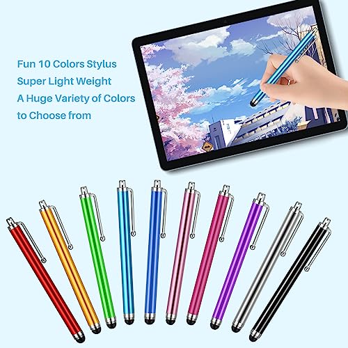 Joachitec Stylus Pens for Touch Screens, Stylus Pen 20 Pack of Universal Touch Screen Pens Compatible with iPad iPhone Tablets Samsung Galaxy High Precision Capacitive Stylus