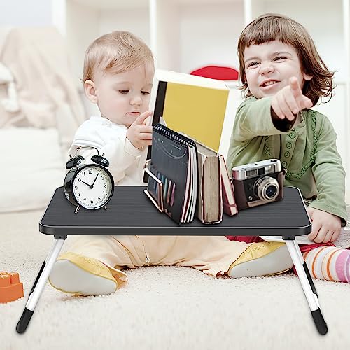 Laptop Lap Desk, Foldable Laptop Table Tray, Laptop Bed Desk Laptop Stand for Bed Lap Tray Portable Standing Desk for Bed Couch Floor - Medium