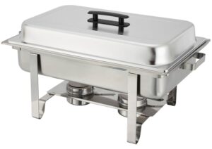 winco c-3080b buffetequipment, 8 quart, silver