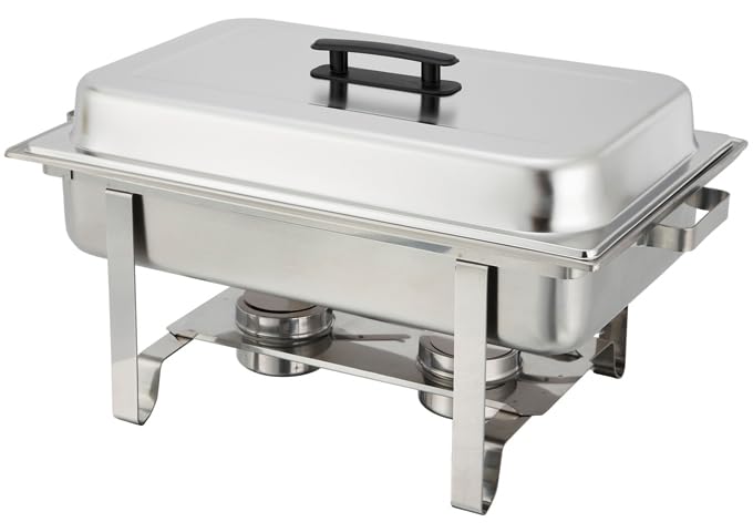 Winco C-3080B BuffetEquipment, 8 Quart, Silver