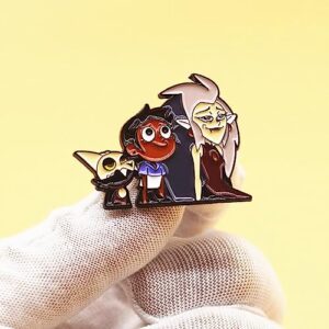 Anime Cartoon Owl House Pin, Zinc Alloy Pins for Girls Women and Men