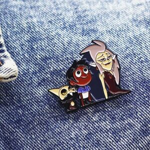 Anime Cartoon Owl House Pin, Zinc Alloy Pins for Girls Women and Men