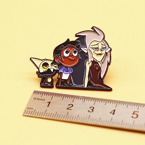 Anime Cartoon Owl House Pin, Zinc Alloy Pins for Girls Women and Men