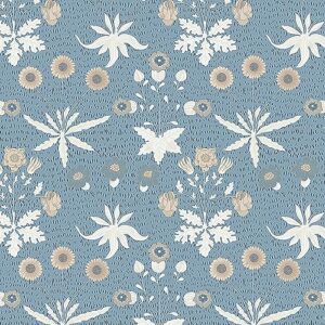 yasinet peel and stick wallpaper blue/white floral wallpaper removable blue floral contact paper self adhesive vintage leaf floral wallpaper for walls living room decorative vinyl film 197"x15.75"