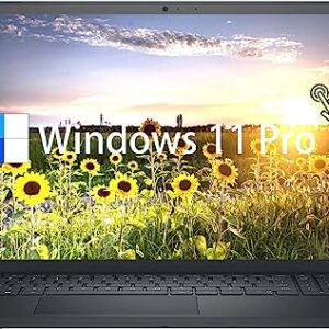 Dell Inspiron Business Laptop, 15.6 Inch FHD Touchscreen, 11th Gen Intel Core i5-1135G7, Windows 11 Pro, 16GB RAM, 1TB HDD, Numeric Keypad, Full-Size Keyboard, HDMI, Long Battery Life, Black