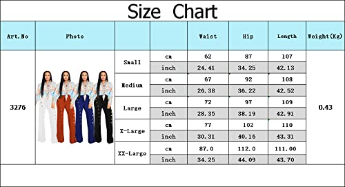 TOPSRANI Women High Waisted Dress Pants Work Trousers Slacks Bottoms Casual Pull On Long Stretch Solid Office Business Tall Button Down Orange L