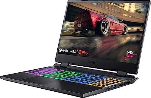 Acer Nitro 5 15 Gaming Laptop | 15.6" QHD IPS 165Hz | AMD 8-core Ryzen 7 6800H (>i7-11370H) | 16GB DDR5 1TB SSD | GeForce RTX3070Ti 8GB Graphic | RGB Backlit HDMI USB-C Win11 Black + 32GB MicroSD Card