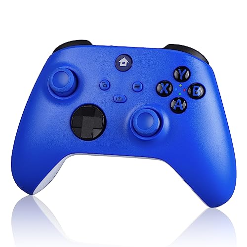 vaomon Controller with Wireless Adapter for Xbox One, Xbox Series X/S, Xbox One X/S, PC, 2.4GHZ Controller with 3.5mm Headphone Jack (Blue)