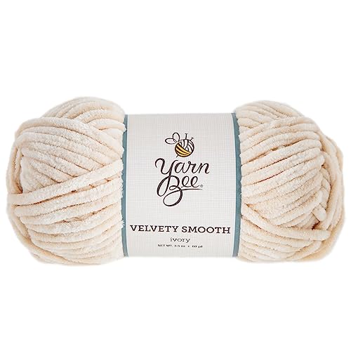 Hobby Lobby Ivory Yarn Bee Velvety Smooth Yarn