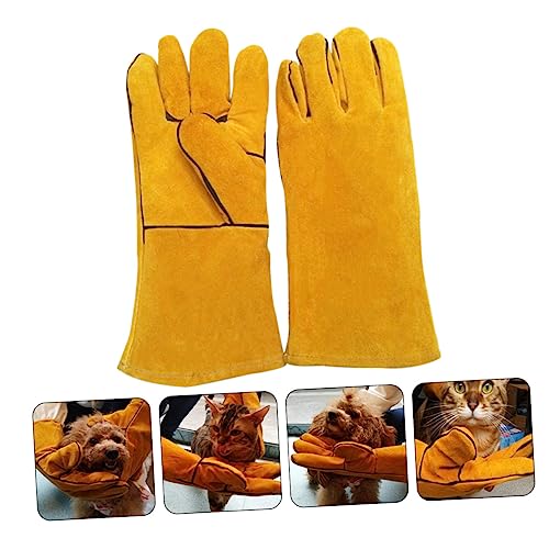 DOITOOL Animal Handling Gloves 1pc Anti Bite Gloves High Temperature Gloves Protective Gloves Bite Proof Animal Handling Gloves Gloves Thickening Gloves Hand Protection Glove