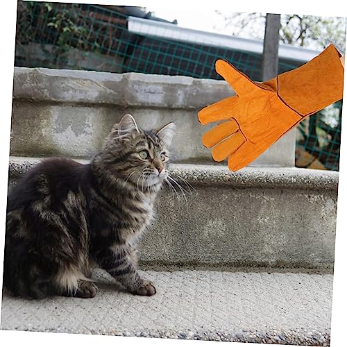 DOITOOL Animal Handling Gloves 1pc Anti Bite Gloves High Temperature Gloves Protective Gloves Bite Proof Animal Handling Gloves Gloves Thickening Gloves Hand Protection Glove