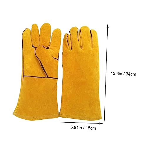 DOITOOL Animal Handling Gloves 1pc Anti Bite Gloves High Temperature Gloves Protective Gloves Bite Proof Animal Handling Gloves Gloves Thickening Gloves Hand Protection Glove