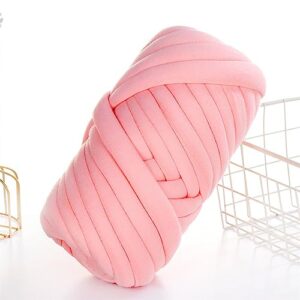 2 Set 1 Roll Knitting Yarn Non-Fading No Ball Soft Hand Knitting Crocheting DIY Coarse Yarn Daily Use Crochet Yarn