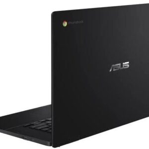 ASUS CX1500CNA Chromebook 15.6" HD Laptop, Intel Celeron N3350 Processor, 4GB RAM, 64GB eMMC Flash Memory, Intel HD Graphics, HD Webcam, Stereo Speakers, Chrome OS, Black, (renewed)