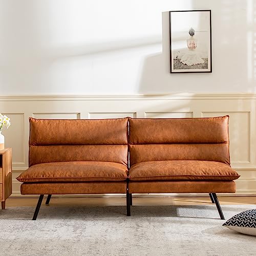 Vyfipt SF-534CH Sofa Bed, Saddle Brown