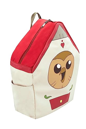 Duwseal Unisex Owl House Backpack Luz Noceda Hooty Bag Anime Canvas Knapsack Toh Cartoon Rucksack Halloween Accessory