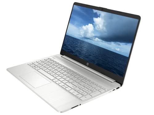 HP 2023 Newest Upgraded Touch-Screen Laptops, 15.6 inch HD Computer, Intel Core i3-1115G4(2-Core), 32GB RAM, 1TB SSD, Wi-Fi, HDMI, Webcam, Windows 11, ROKC HDMI Cable, Silver (15-dy2702dx)