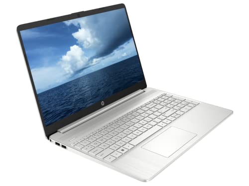 HP 2023 Newest Upgraded Touch-Screen Laptops, 15.6 inch HD Computer, Intel Core i3-1115G4(2-Core), 32GB RAM, 1TB SSD, Wi-Fi, HDMI, Webcam, Windows 11, ROKC HDMI Cable, Silver (15-dy2702dx)