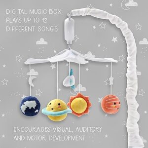 The Peanutshell Space Musical Crib Mobile