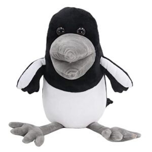 skidpump 11inch steve and maggie plush figure toy black bird crow stuffed animal doll kids cuddling comfort plushies for birthday gift home decoration