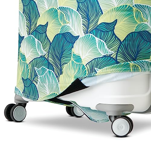 Samsonite Luggage Cover, Leaf Print, Medium