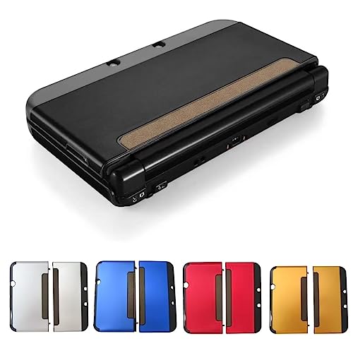 Black Washable Soft Silicone Protector Case for New Nintendo 3DS XL LL - Anti-Scratch, Anti-Slip, Dustproof