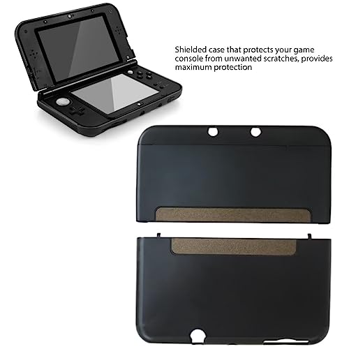 Black Washable Soft Silicone Protector Case for New Nintendo 3DS XL LL - Anti-Scratch, Anti-Slip, Dustproof