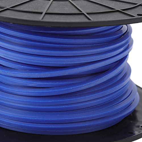 Zerodis Blue Square Trimmer Line,Twist Shape Trimmer Line for Duty Lawn Mower Cutters Round Spool String Trimmer Line Weed Wacker String Trimmer Cord