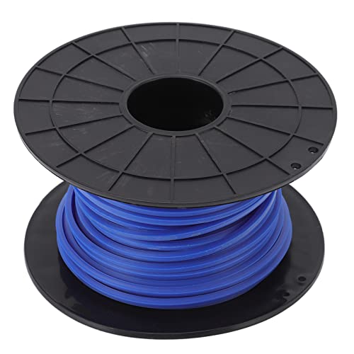 Zerodis Blue Square Trimmer Line,Twist Shape Trimmer Line for Duty Lawn Mower Cutters Round Spool String Trimmer Line Weed Wacker String Trimmer Cord