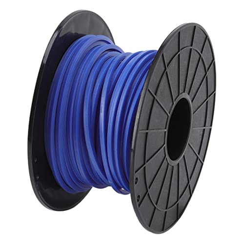 Zerodis Blue Square Trimmer Line,Twist Shape Trimmer Line for Duty Lawn Mower Cutters Round Spool String Trimmer Line Weed Wacker String Trimmer Cord