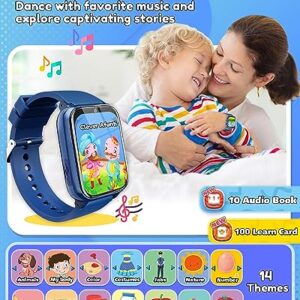 Sueseip Kids Watch for Boys Toys Age 6-8, HD Touchscreen Dual Cameras Smart Watch for Kids Boys Ages 5-7, Kids Toys with 26 Games Learn Card Audio Story for 6 7 8 9 10 Year Old Boys Birthday Gifts