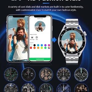 LIGE Smart Watch 2023 Bluetooth Call & Text Receive/Dial Smartwatch for Android iOS Phones with 1.39" HD Screen, Fitness Activity Tracker Heart Rate Sleep Monitor Pedometer Waterproof for Men Women