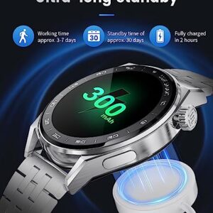 LIGE Smart Watch 2023 Bluetooth Call & Text Receive/Dial Smartwatch for Android iOS Phones with 1.39" HD Screen, Fitness Activity Tracker Heart Rate Sleep Monitor Pedometer Waterproof for Men Women