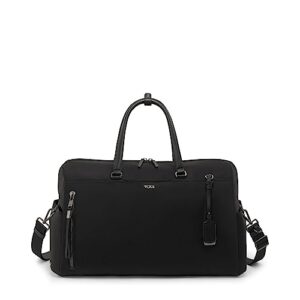 tumi - voyageur venice duffel for women - black/gunmetal