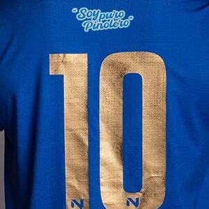 Nicaragua Men's Special Edition Gold Cup Soccer Jersey Uniform Blue (as1, Alpha, m, Regular, Regular)