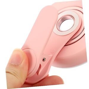 Macro Lens for Phone Macro Lens for Phone Light Phone Clip Phone Light Clip Phone Lens Fill Light Pink Abs Cell Phone Cell Phone Lens Attachments Lamp for Manicure