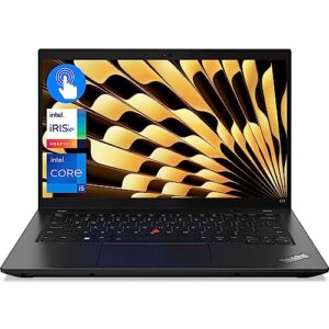 lenovo thinkpad l14 business laptop, 14" fhd touchscreen display, intel core i5-1135g7, 1tb ssd storage, 16gb memory, bluetooth & wi-fi 6, thunderbolt 4, hdmi, windows 11 pro