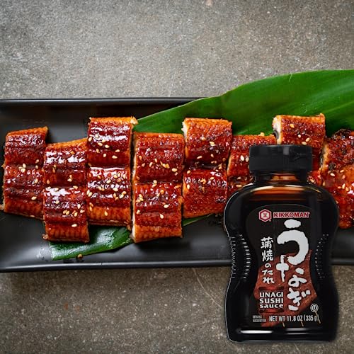 Kikkoman Japanese Sweet Unagi Sauce and Spicy Sriracha Mayo Sauce for all of your dish Value Combo Kosher (Pack of 2) - Total 20.3 oz