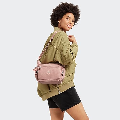 Kipling Women's Gabbie Small Crossbody, Lightweight Everyday Purse, Casual Shoulder Bag, Tender Rose