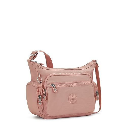 Kipling Women's Gabbie Small Crossbody, Lightweight Everyday Purse, Casual Shoulder Bag, Tender Rose