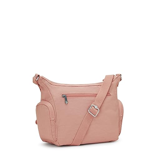 Kipling Women's Gabbie Small Crossbody, Lightweight Everyday Purse, Casual Shoulder Bag, Tender Rose