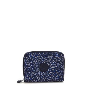 kipling women's money love, rfid anti-hacker technology, polyester zip closure wallet, cosmic navy, 3.8''l x 5''h x 1''d