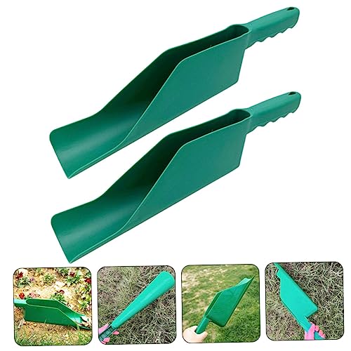 SOESFOUFU 2pcs Drain Cleaning Spoon Air Duct Cleaning Tools Gutter Cleaning Scoop Roof Gutter Shovels Home Tools Household Cleaning Supplies Metal Pooper Scooper Home Gutter Cleaning Scoop