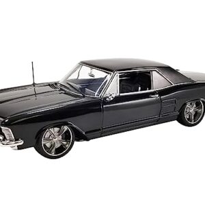 1964 Riviera Custom Cruiser Black Limited Edition to 354 Pieces Worldwide 1/18 Diecast Model Car by Acme A1806307