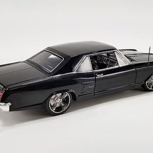 1964 Riviera Custom Cruiser Black Limited Edition to 354 Pieces Worldwide 1/18 Diecast Model Car by Acme A1806307