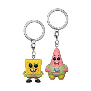 funko spongebob and patrick - keychain - spongebob squarepants - boxlunch exclusive